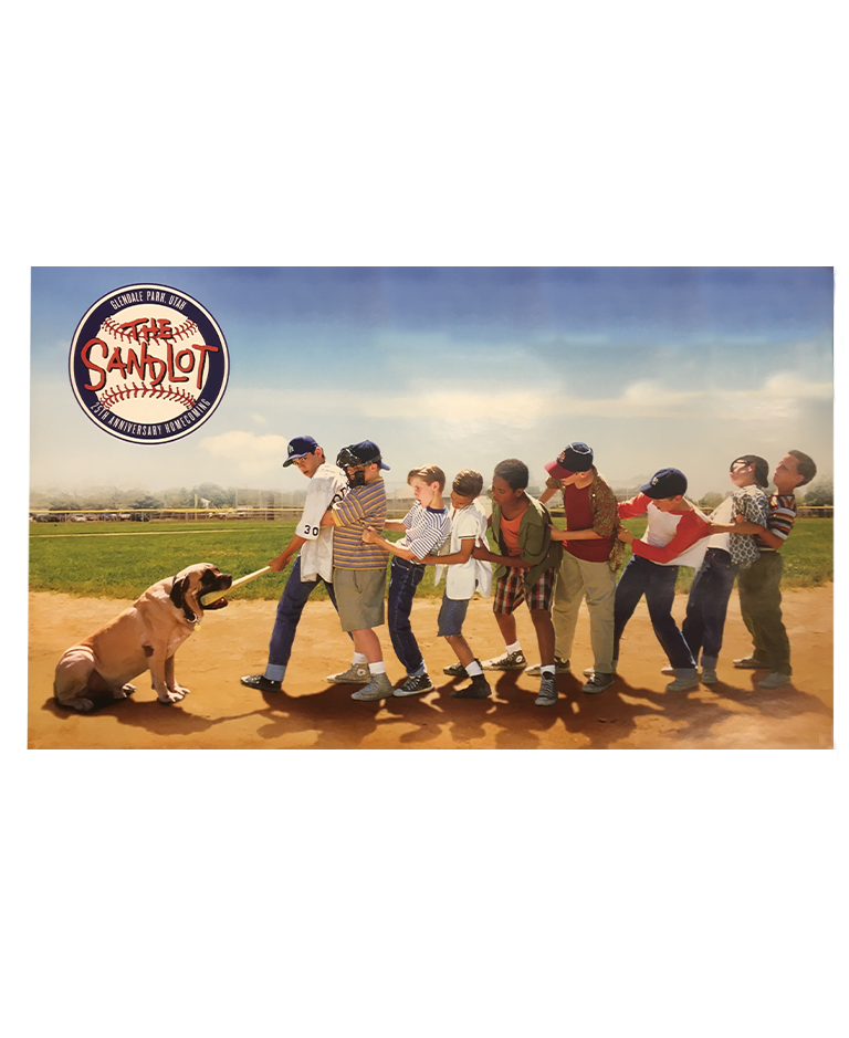 The Sandlot 25th Anniversary Poster – Stadium Gear & Apparel